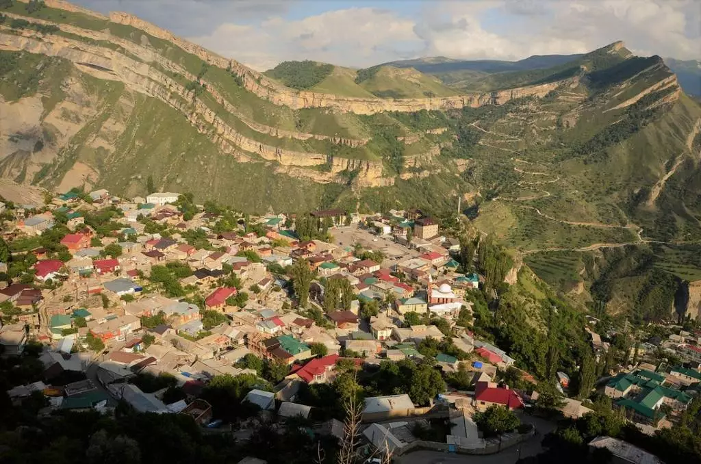 Fjellforsterker og befestet Dagestan Aules i Alexander Lapshina Lens 5303_43