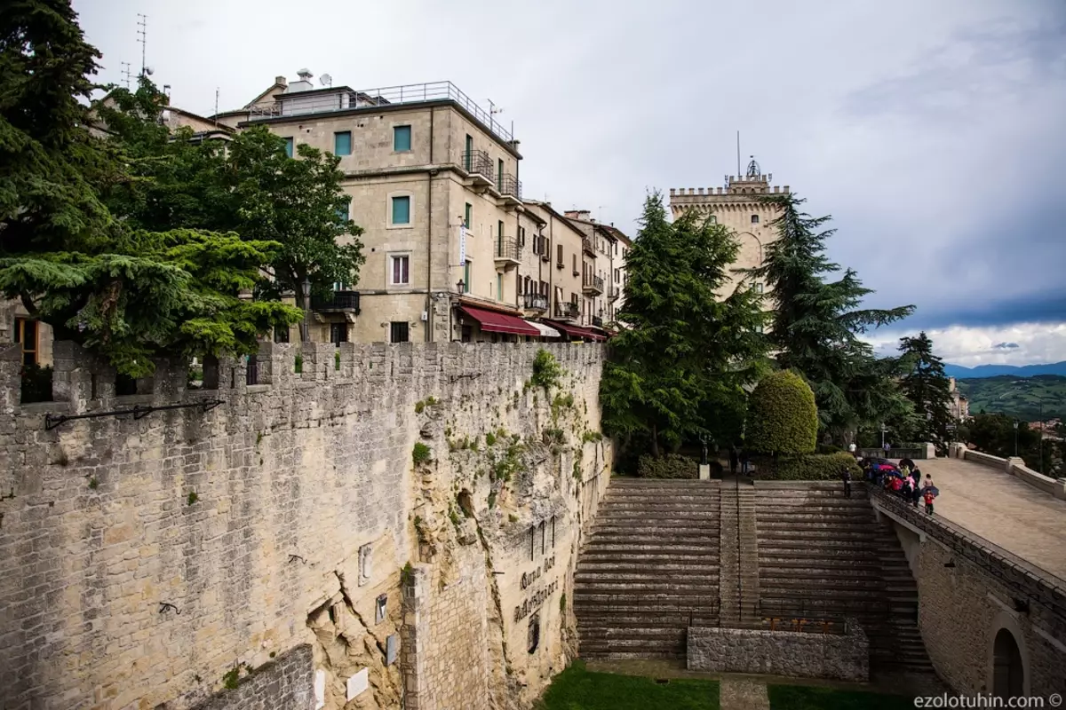 San Marino errepublika independente txiki bat eta hain txikia. Argazkilaria Evgeny Zolotukhin 5445_24