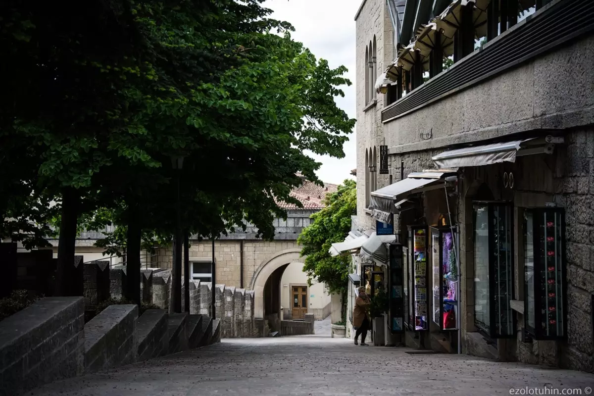 San Marino errepublika independente txiki bat eta hain txikia. Argazkilaria Evgeny Zolotukhin 5445_29