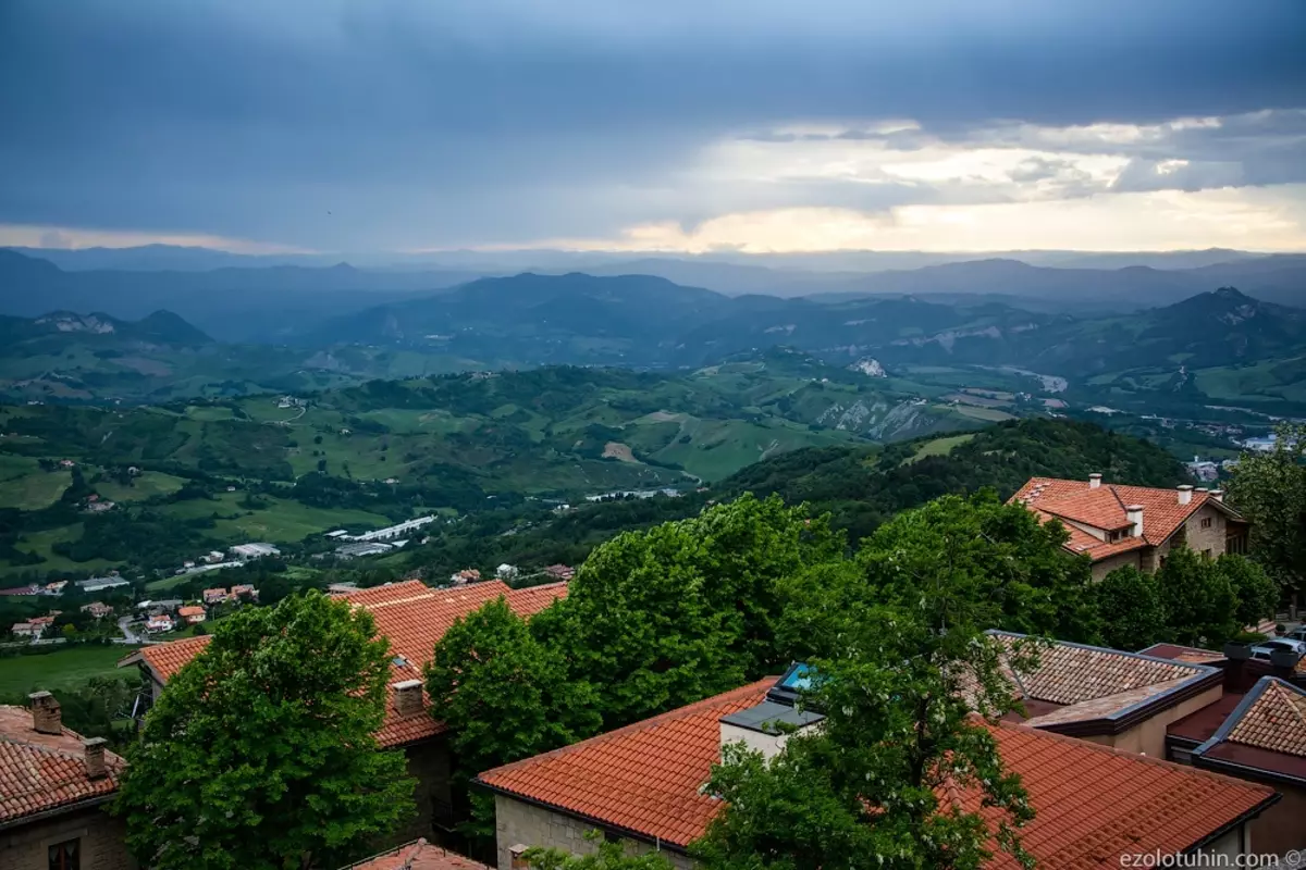 San Marino errepublika independente txiki bat eta hain txikia. Argazkilaria Evgeny Zolotukhin 5445_30