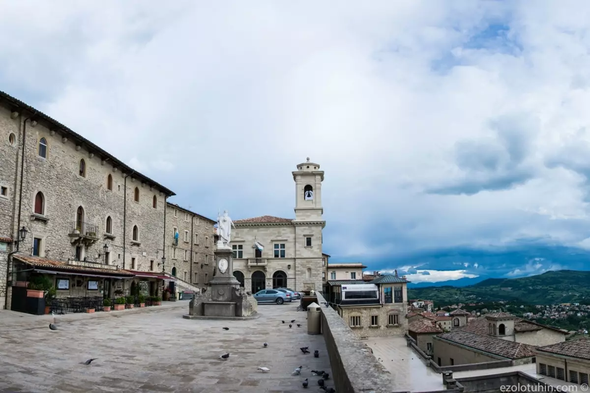 San Marino errepublika independente txiki bat eta hain txikia. Argazkilaria Evgeny Zolotukhin 5445_9