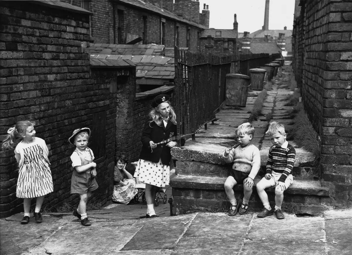 Kouzlo glumů Anglie na fotografiích Shirley Baker (Shirley Baker) 60s 5562_18