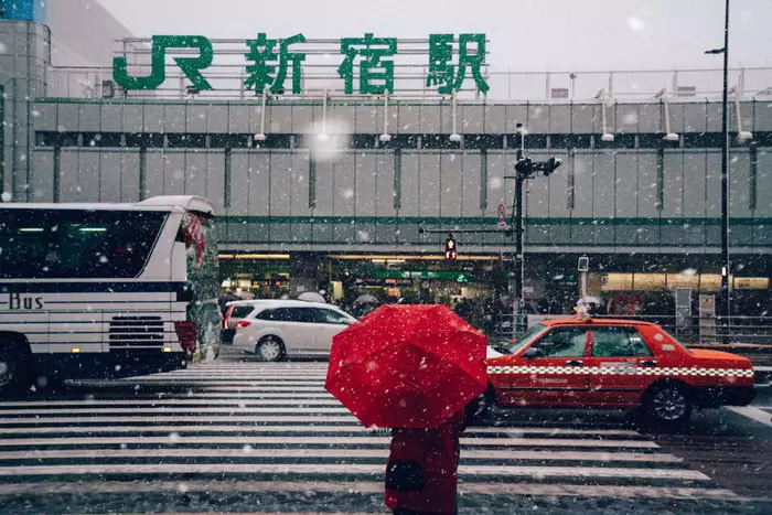 Phénomène météorologique rare pour le Japon: Tokyo couvert de neige sur les photos de Yuichi Yokota (Yuichi Yokota) 5626_11