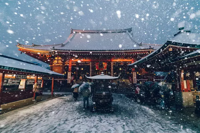 Phénomène météorologique rare pour le Japon: Tokyo couvert de neige sur les photos de Yuichi Yokota (Yuichi Yokota) 5626_12