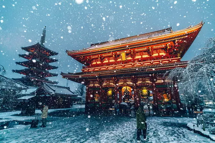 Phénomène météorologique rare pour le Japon: Tokyo couvert de neige sur les photos de Yuichi Yokota (Yuichi Yokota) 5626_5