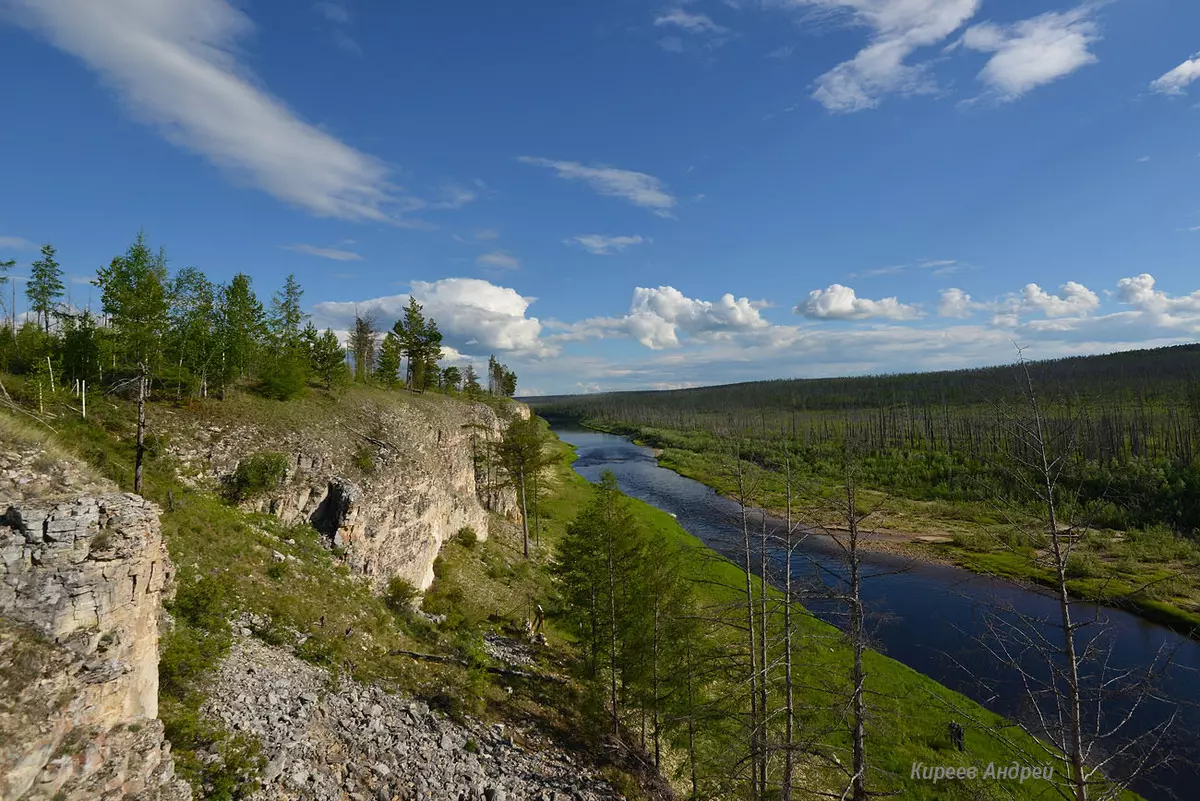 Onheemlech pittoresch !!! Yakutia, sënnegely Pfeiler an der Lens Kiuneva Andrei 5651_5