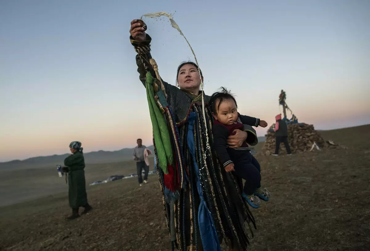 Shamanic Rituals Mongoliet: Fotograf Kevin Frayer (Kevin Frayer) 5700_6