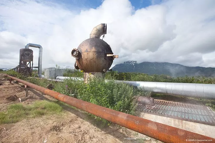 Stacioni i energjisë gjeotermale në Kamchatka. Jose jjero Fotografitë (Khose JJERO) 5803_1