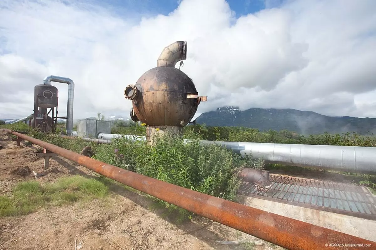 Stacioni i energjisë gjeotermale në Kamchatka. Jose jjero Fotografitë (Khose JJERO) 5803_14