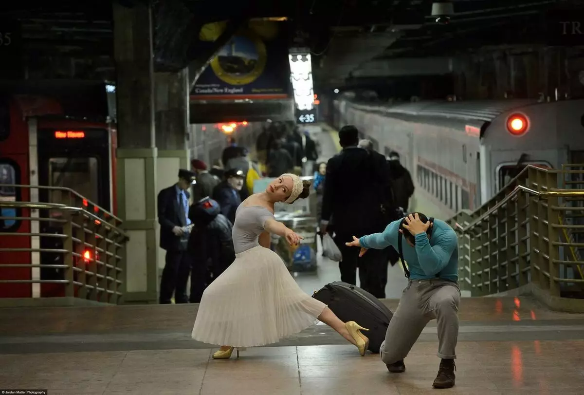 Dansere blant oss Grand Central Station Orlando Martinez Sarahsadie Newett