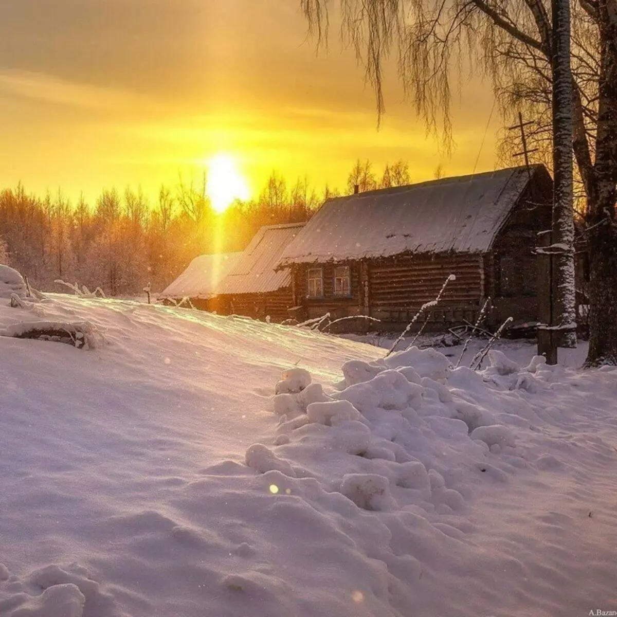 Winterverhaal op de foto's van Andrei Bazanov 59_6