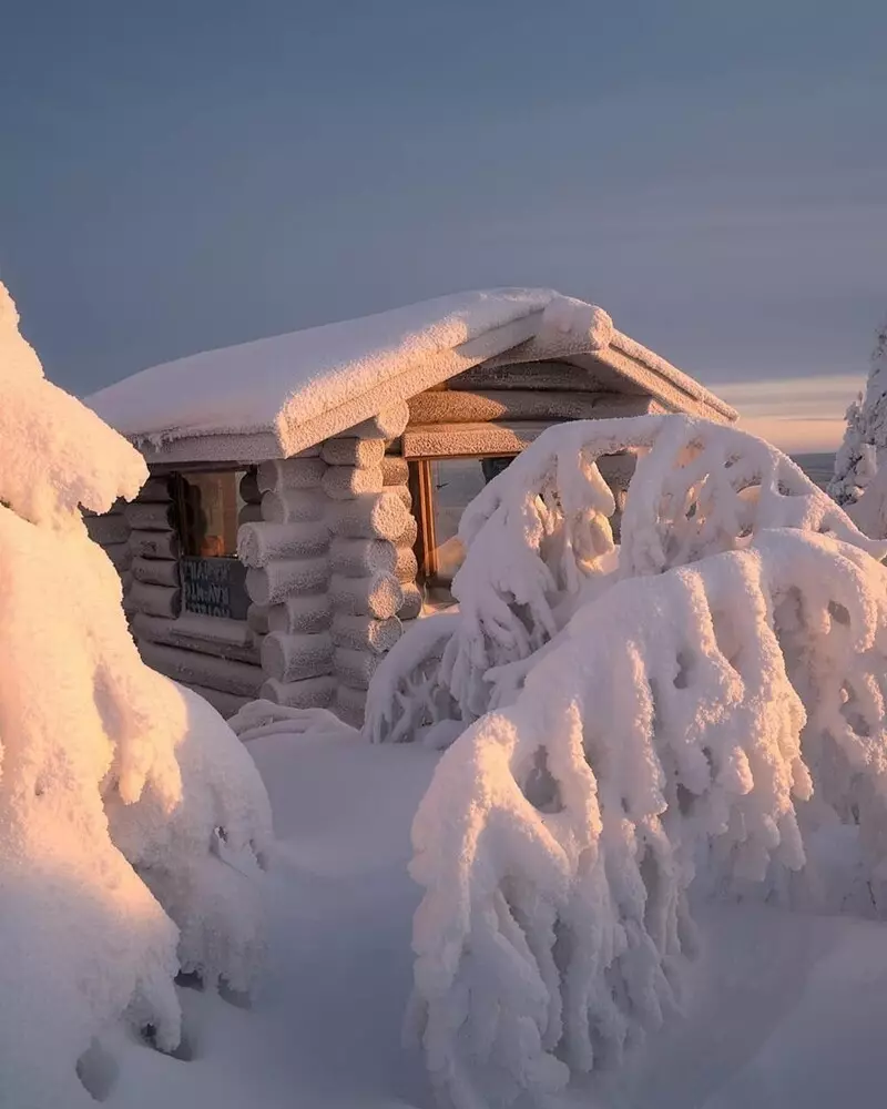 Winterverhaal op de foto's van Andrei Bazanov 59_8