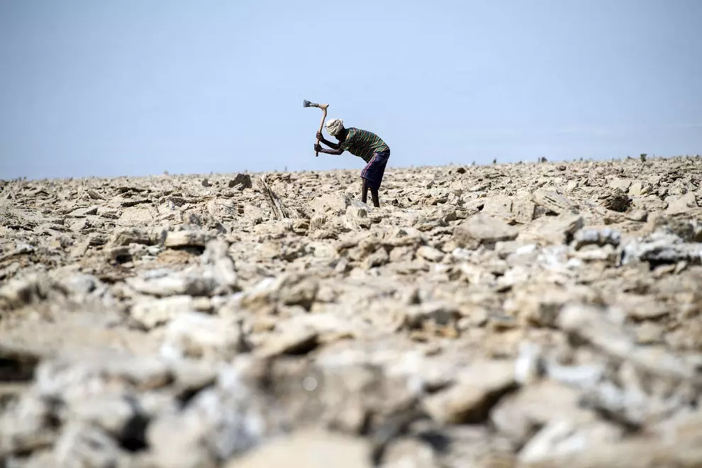 La plej varma loko sur la tero: Wpadina Danakil en Lensoj 6099_4