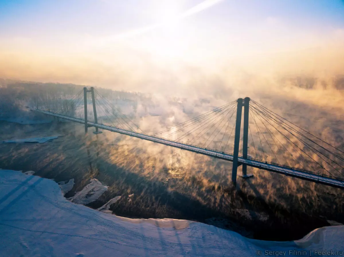 Vinter tåke over Yeniseem: Bilder av Sergey Filin 6279_14