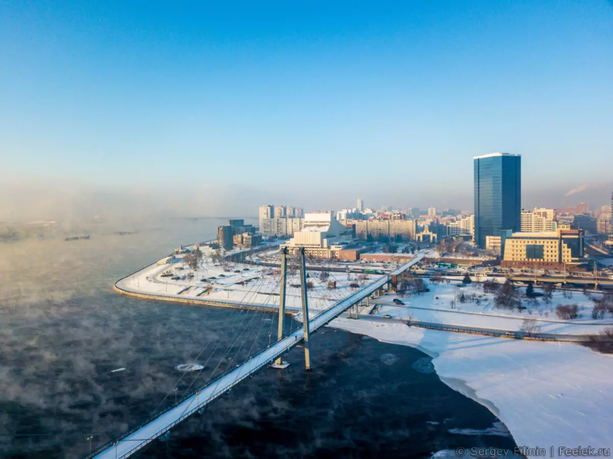 Vinter tåke over Yeniseem: Bilder av Sergey Filin 6279_15