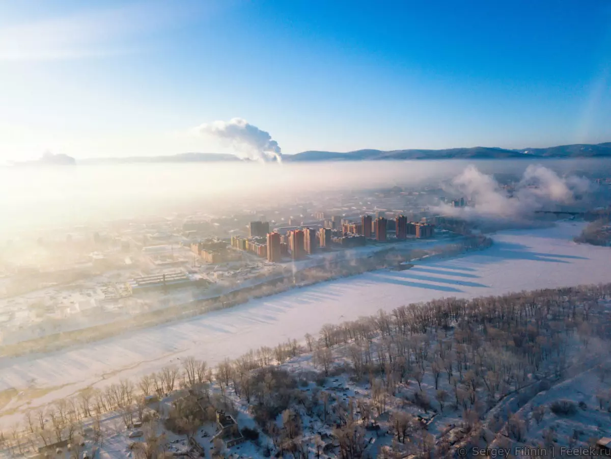 Wintermist over Yenisem: Foto's van Sergey Filin 6279_19