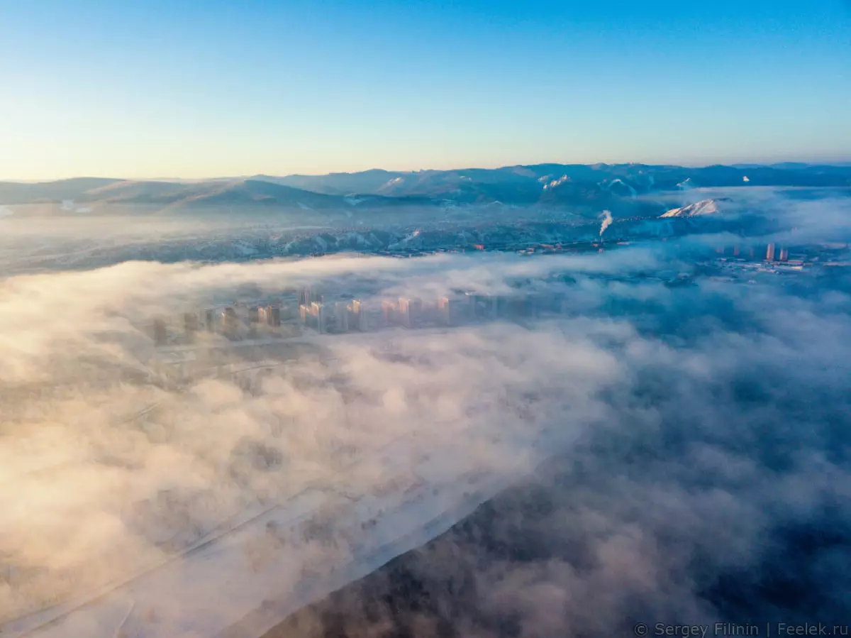 Vinter tåke over Yeniseem: Bilder av Sergey Filin 6279_7