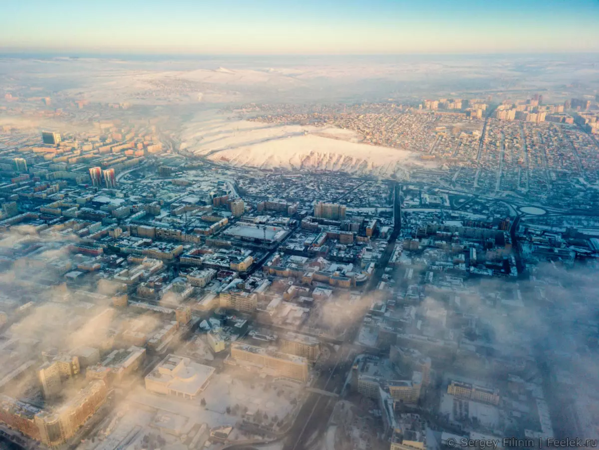 Vinter tåke over Yeniseem: Bilder av Sergey Filin 6279_8