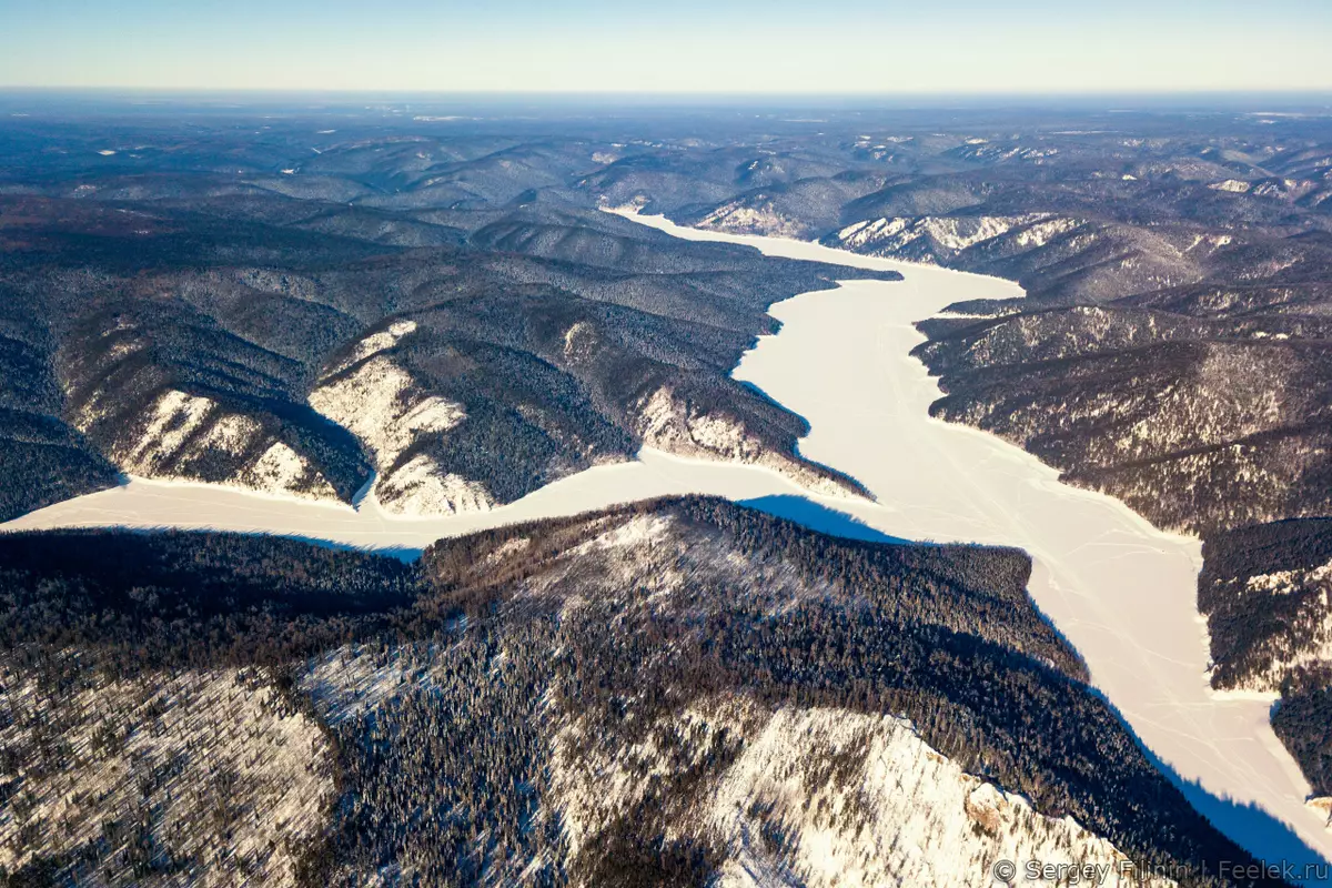 Cea mai bună punte de observare a Mării Krasnoyarsk este partea de sus a dintelui de munte Kozyrevsky. Fotograf sergey filino. 6410_23