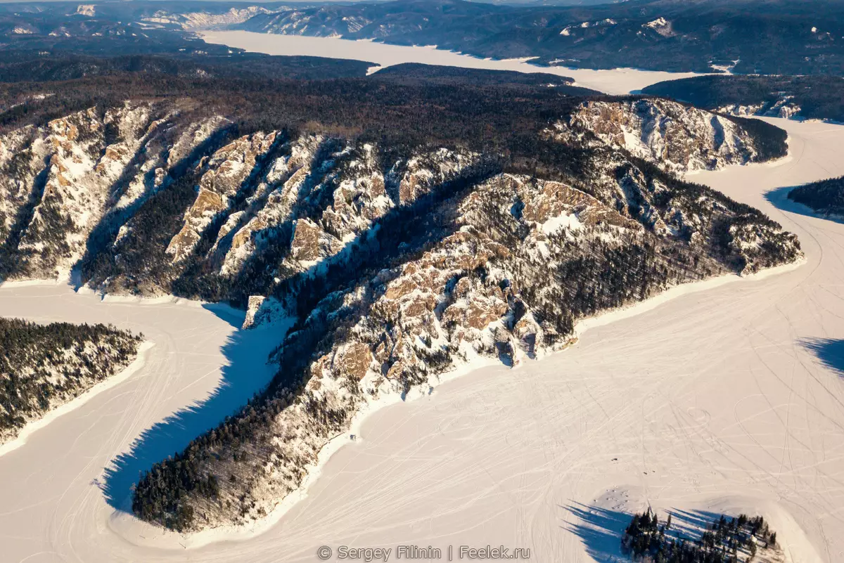 Cea mai bună punte de observare a Mării Krasnoyarsk este partea de sus a dintelui de munte Kozyrevsky. Fotograf sergey filino. 6410_25