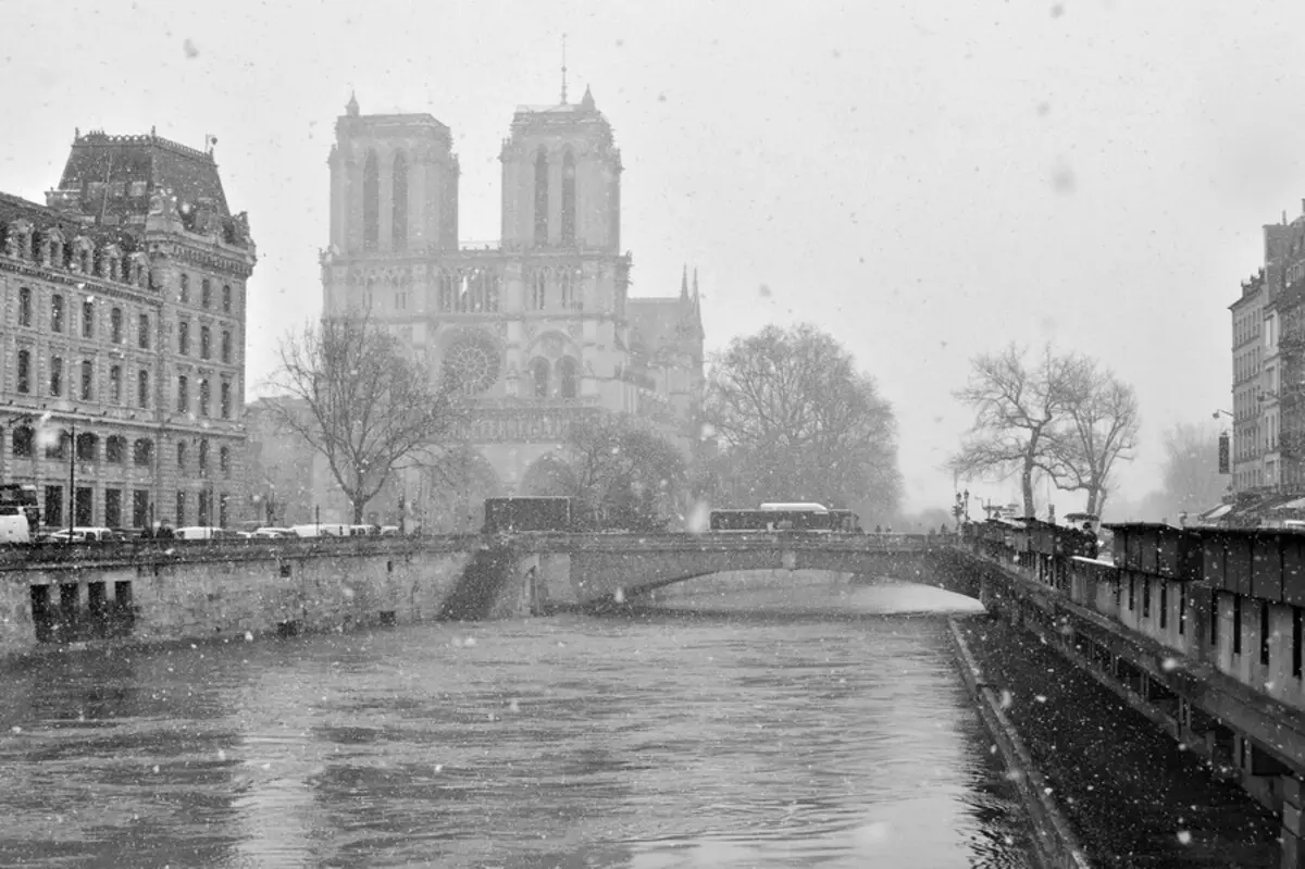 Paris Winter ... Snow ma le vai ... Photographer Nikolay Endhourgor 6468_1