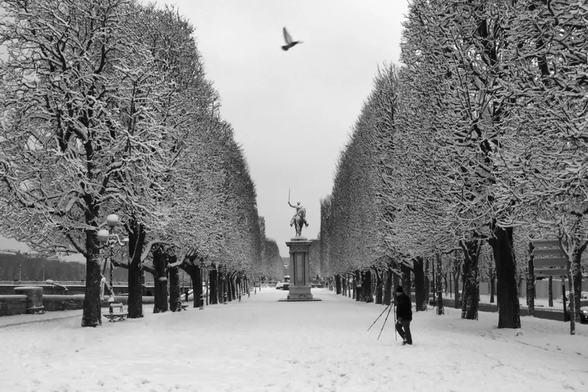 Paris Winter ... Snow ma le vai ... Photographer Nikolay Endhourgor 6468_17