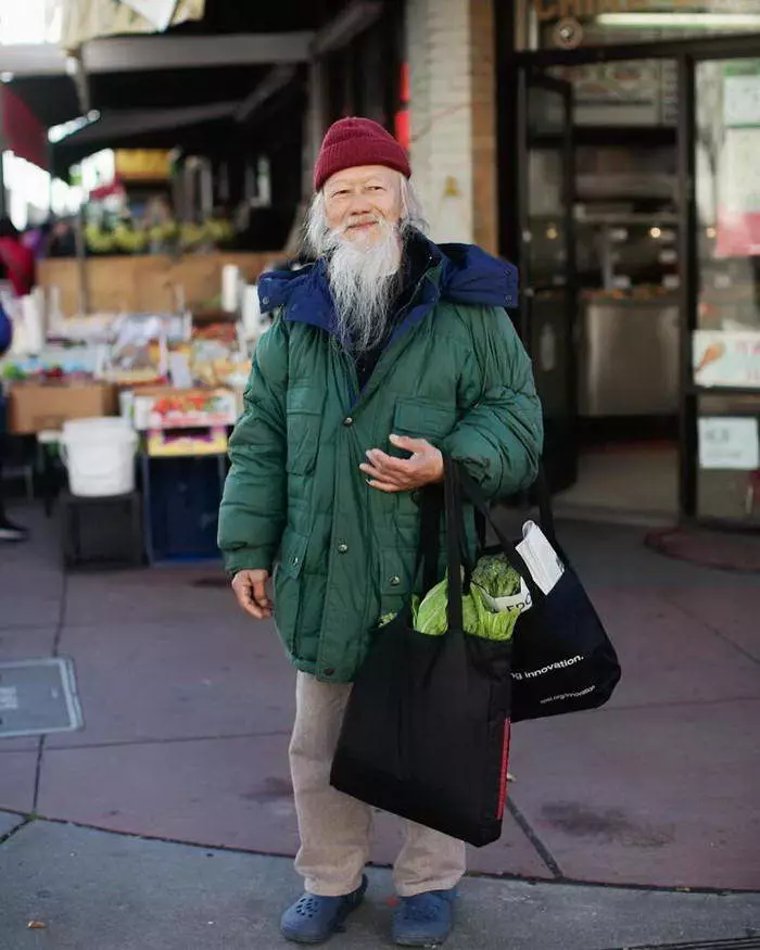 Módne dôchodcovia Chinatown San Francisco: Fotografie Valerie Luu (Valerie Luu) a Andria Lo 6492_13