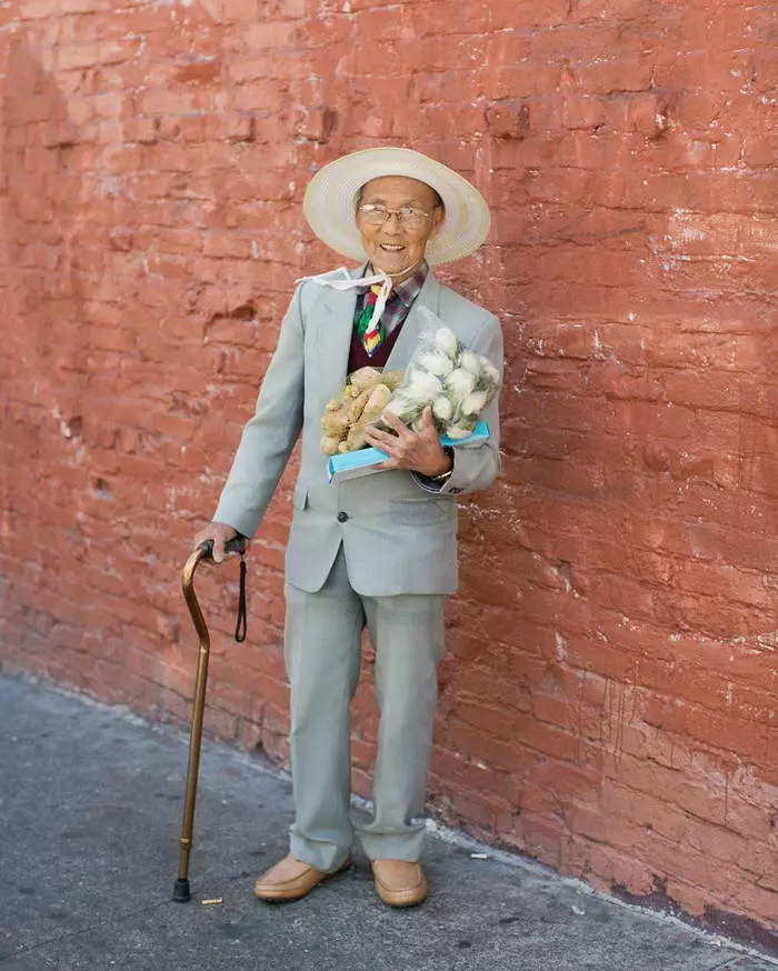 Módne dôchodcovia Chinatown San Francisco: Fotografie Valerie Luu (Valerie Luu) a Andria Lo 6492_27