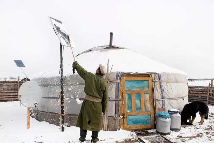 Najnowsze nomads: Zdjęcia o ciężkim życiu Mongolii