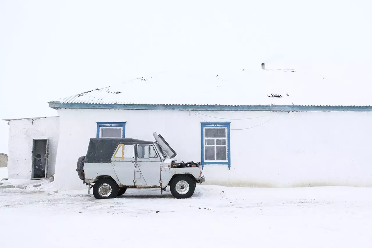 Kung wala'y tubig, apan sa niyebe: Tingtugnaw sa Aral Sea sa Lens Dessier Bizet (Docier Bizet) 6709_12