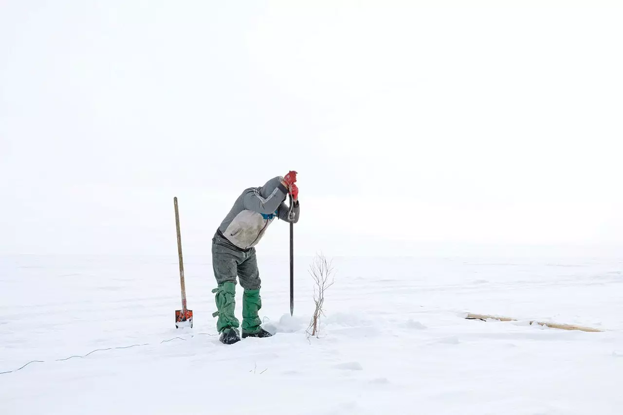 Sin agua, sino con nieve: invierno en el mar Aral en la lente Didier Bizet (Didier BIZET) 6709_7