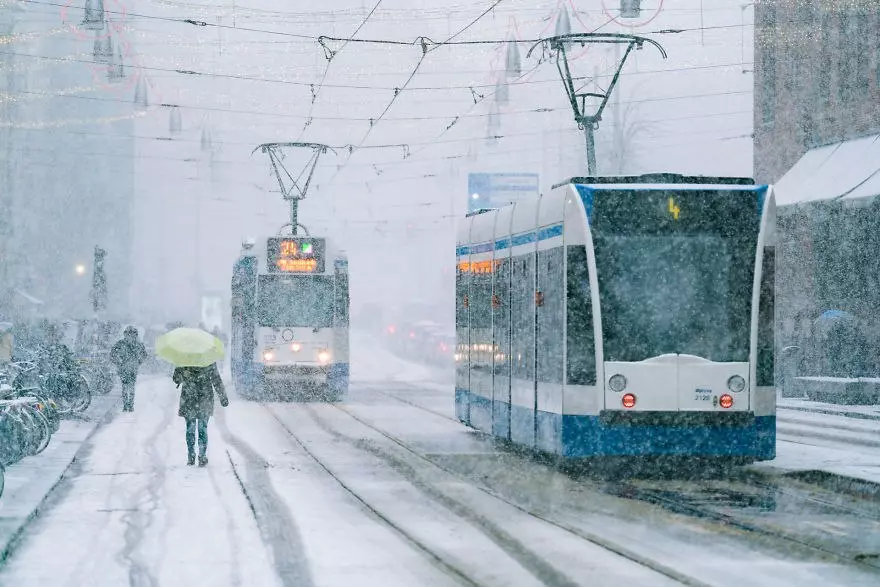 Snöstorm i Amsterdam i Albert Dros Lens (Albert Dros) 6745_3