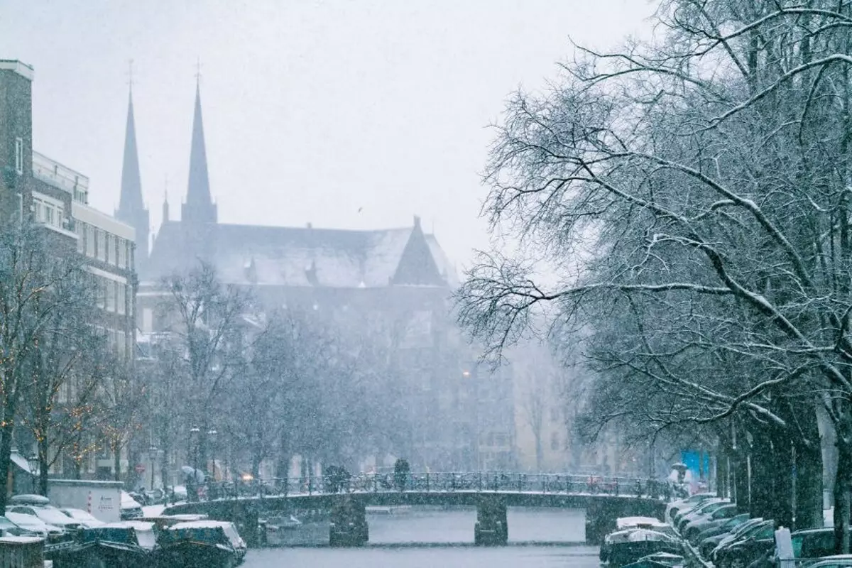 Snowstorm in Amsterdam ao Albert Dros Lens (Albert Dros) 6745_6