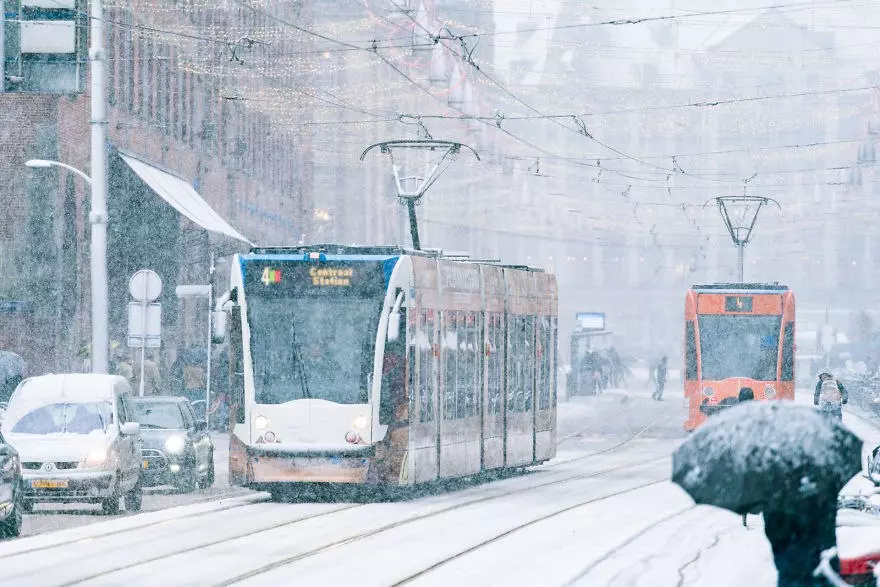 Snöstorm i Amsterdam i Albert Dros Lens (Albert Dros) 6745_8