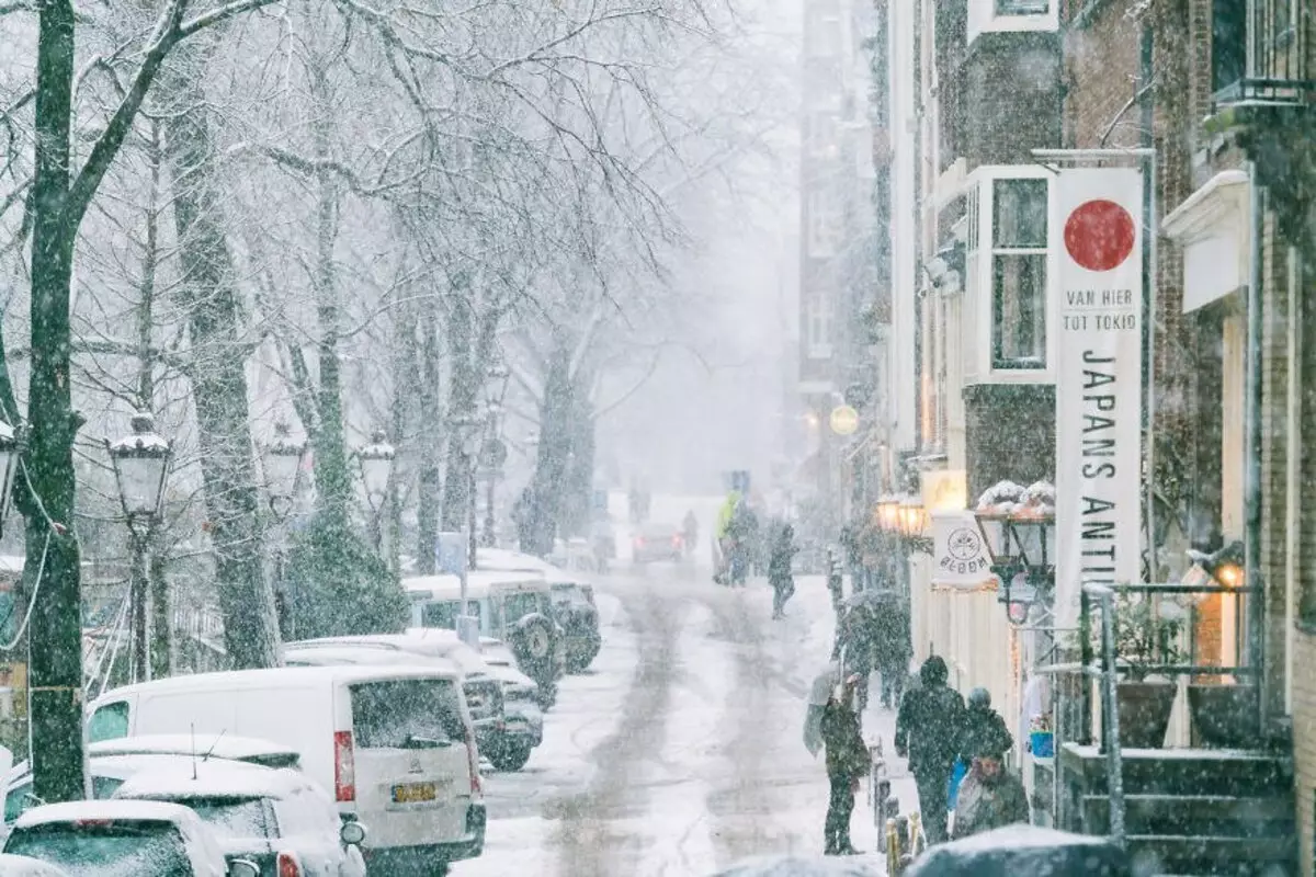 Snöstorm i Amsterdam i Albert Dros Lens (Albert Dros) 6745_9