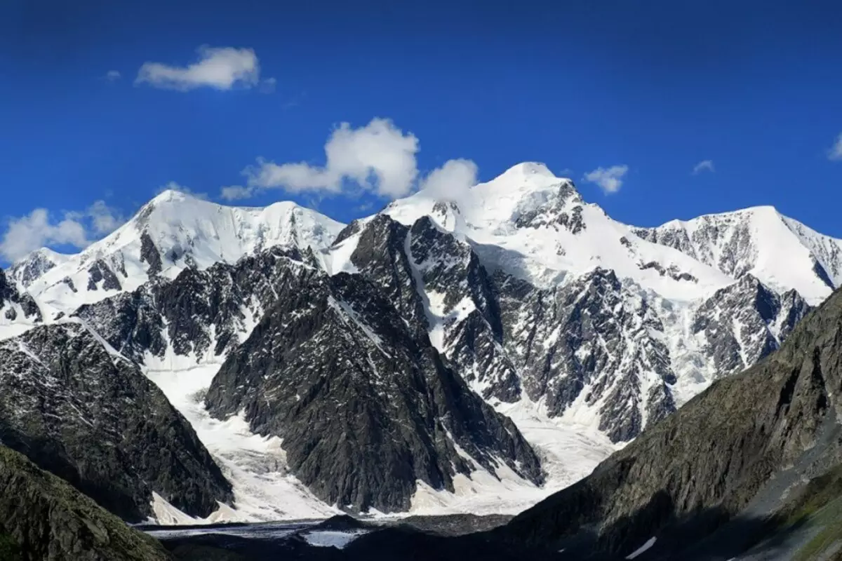 Beluha Mountain - Altai simbolo sa mga larawan Valentina Zenkova. 6971_10