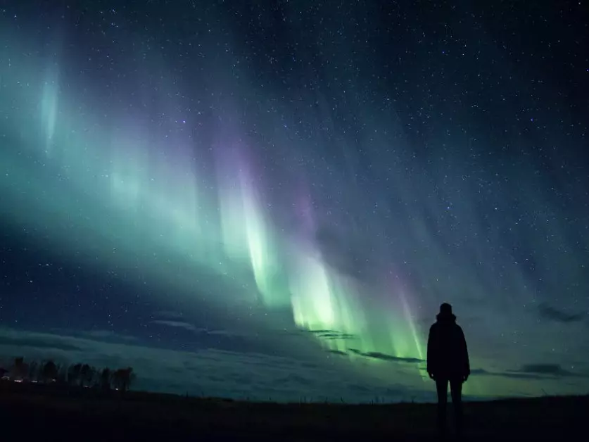 Ciel nocturne de l'Islande dans la lentille Daniela Nezicova (Daniela Nezicova) 7009_1