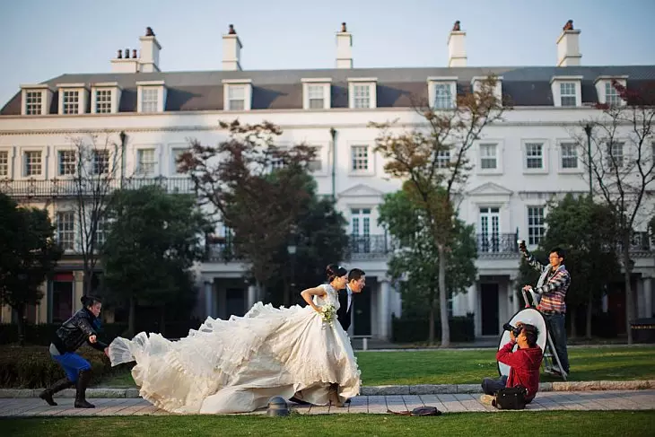 Fotos de matrimonio na cidade de Támesis