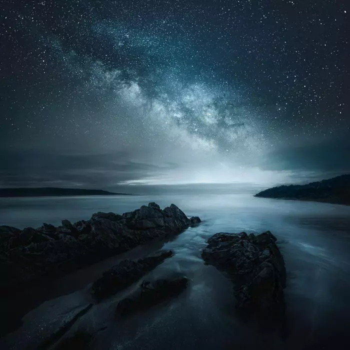 Night North Sky sa mga Larawan Mikko Lagershtedt (Mikko Lagerstedt) 7313_5