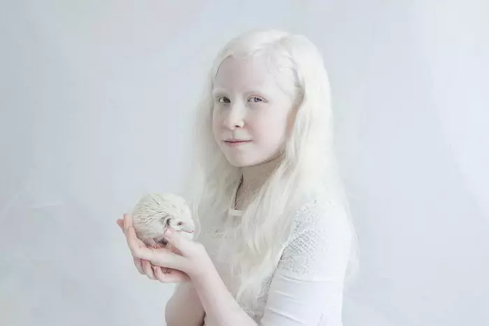 Puti sa puti;) albinos mga tao sa julia taits lens (yulia taits) 7800_5