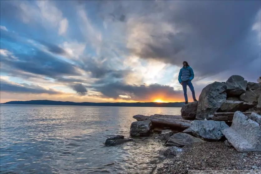 Sommige foto's en vars nuus van die pragtige Lake Baikal. Fotograaf Marina Lystseva (Marina Lystseva)