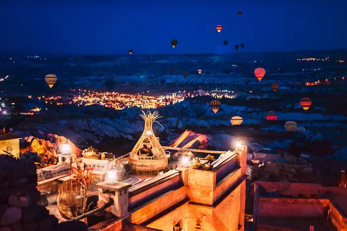 Gunung, matahari dan belon ... Keindahan cappadocia dalam gambar Christina Makeeva 8214_5