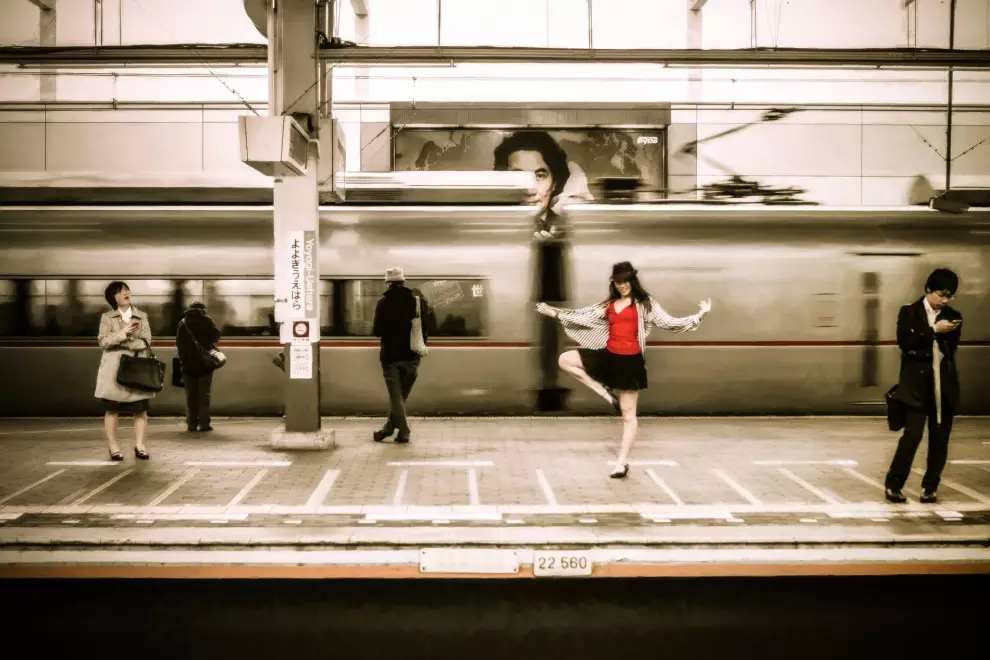 Čarolija plesa, pucanja u urbanim prostorima: foto projekt Shane Dancara