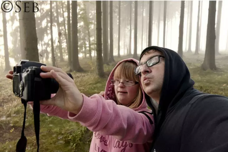 Świat oczami fotografa z zespołem Down