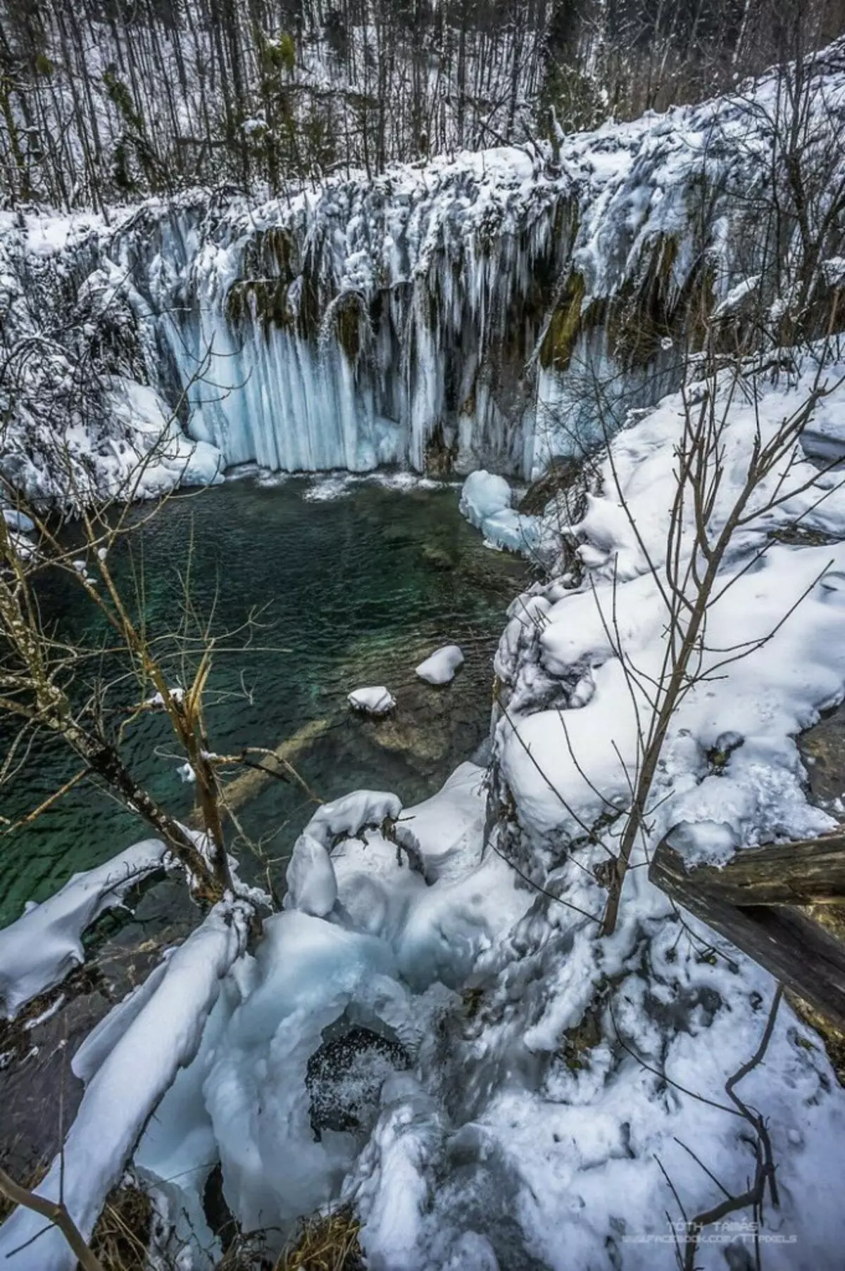 Perlas sa Croatia: Mga Lakes sa Tingtugnaw Plitvice sa Tamas Tamas (Tamas Toth) 8428_14