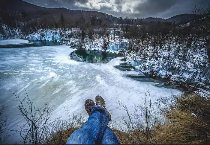 Perlas sa Croatia: Mga Lakes sa Tingtugnaw Plitvice sa Tamas Tamas (Tamas Toth) 8428_20