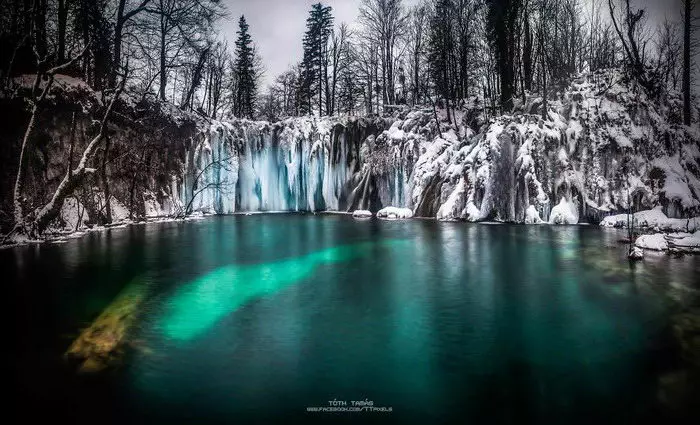 Pearl of Croatia: Lagos de plitvice de inverno en Tamas Tamas (Tamas Toth) 8428_3