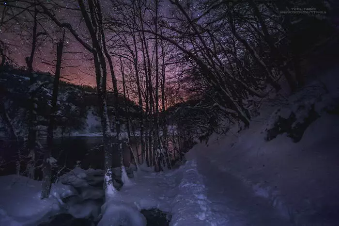 ການບໍລິສຸດຂອງ Croatia: ລະດູຫນາວ Lakes Lakes ໃນ Tamas Tamas (Tamas Toth) 8428_9