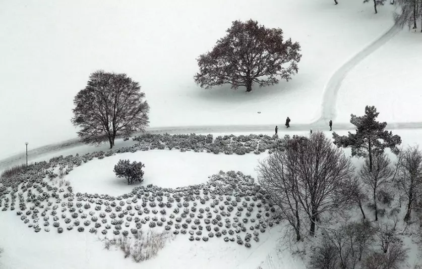 Sne hvid sæson;)) europæiske vinter øjne drone 8537_12