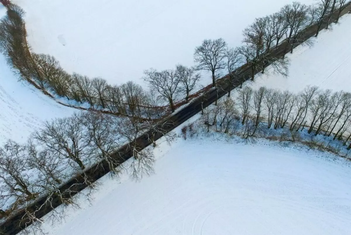 Sne hvid sæson;)) europæiske vinter øjne drone 8537_4